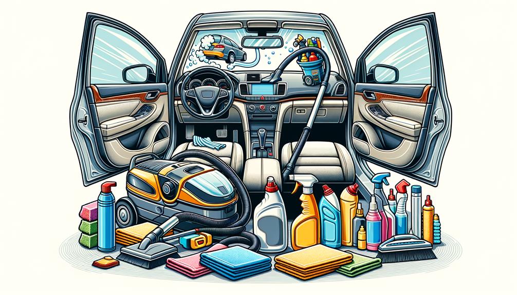 Car Interior Cleaning - Detailing at Mine